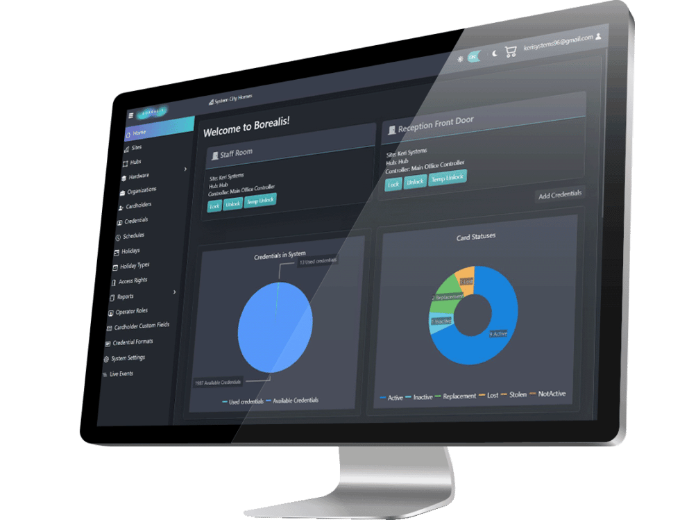 Cloud Based Access Control - Borealis - Keri Systems